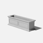 RTS Home Accents 36 in. x 15 in. Indoor/Outdoor Graphite Polyethylene ...