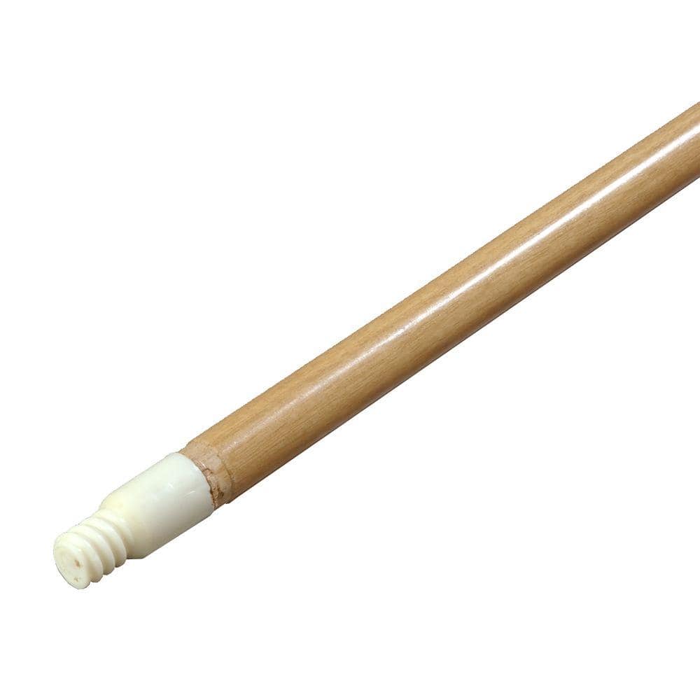 Carlisle 60 in. L x 15/16 in. D Nylon Tip Wood Handle (12-Pack) 4028500 ...