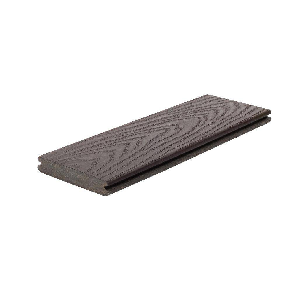 Reviews for Trex Select 1 in. x 5-1/2 in. x 20 ft. Woodland Brown ...
