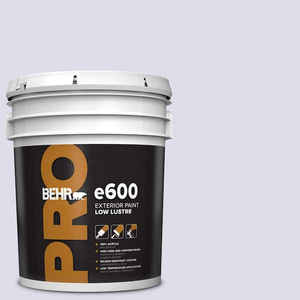 BEHR PRO 5 gal. #640C-1 Hosta Flower Low Luster Exterior Paint PR62005 ...