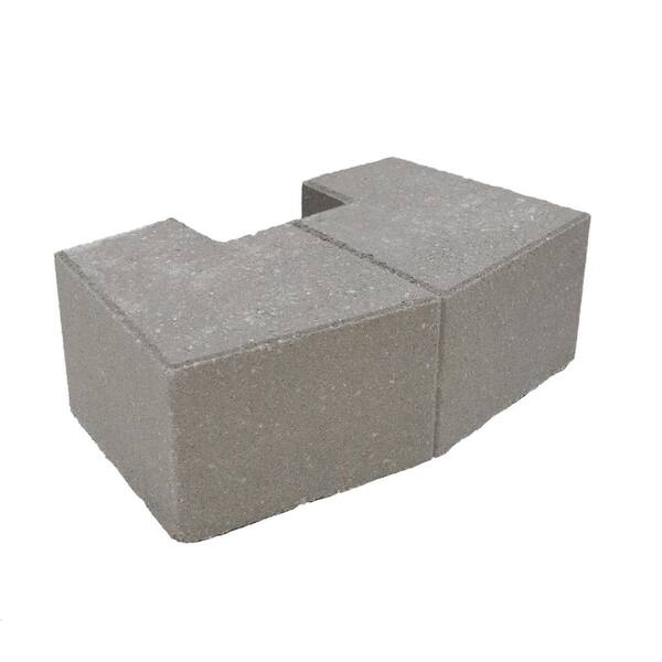 Oldcastle Ashton 4 in. x 12 in. x 7 in. Belgian Stone Concrete Garden ...