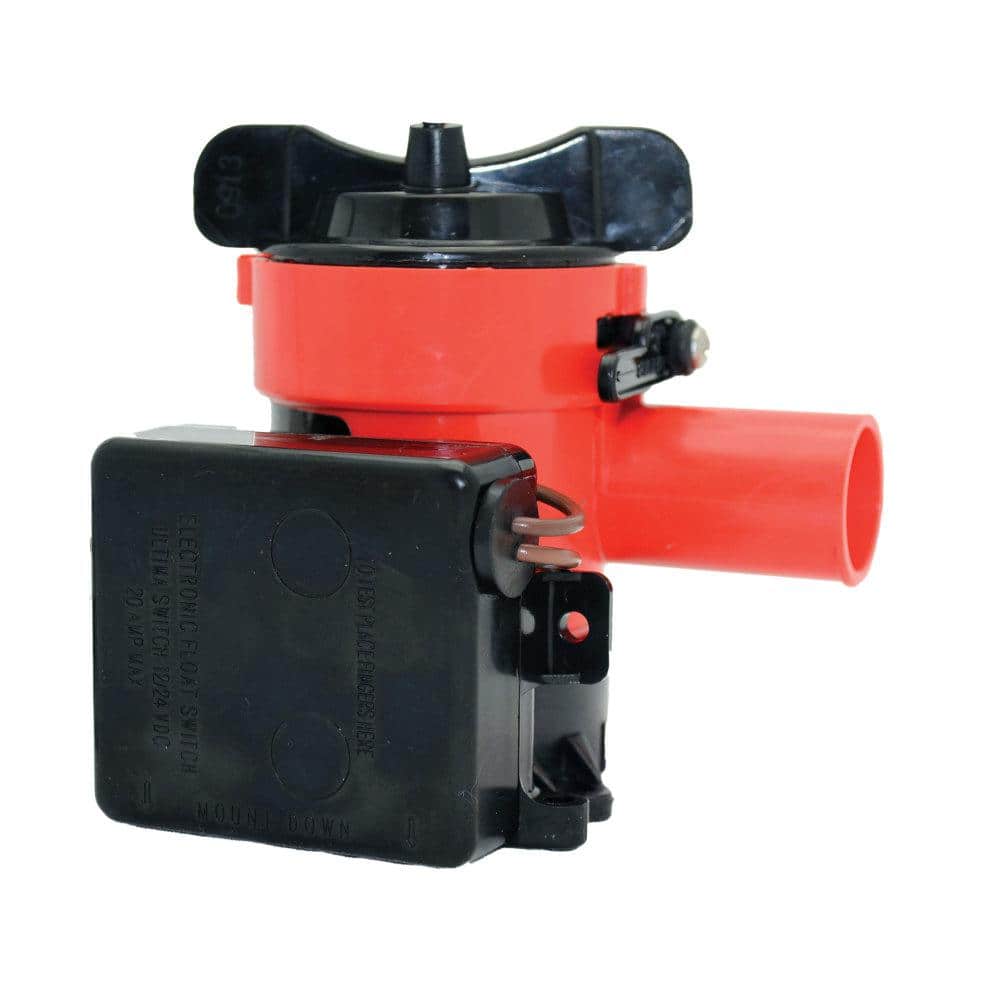 Johnson Pump Ultima Combo Pump, 1/8 in. Hose - 1250 GPH 08203-00 - The ...