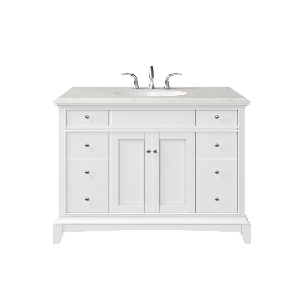 Eviva Elite Stamford 42 in. W. x 22 in. D x 34 in. H Bath Vanity in ...