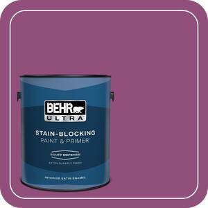 BEHR ULTRA 1 qt. #P110-7 XOXO Extra Durable Eggshell Enamel Interior ...