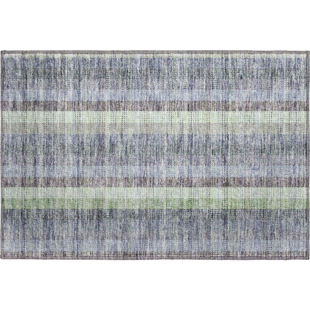Addison Rugs Mayfield Premium Machine Washable Abstract AMF966 Pewter 2 ...