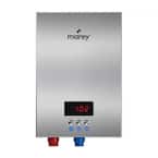 MAREY 18 kW, 4.4 GPM ETL Certified 220-Volt Self-Modulating Residential Multiple Points of Use ...