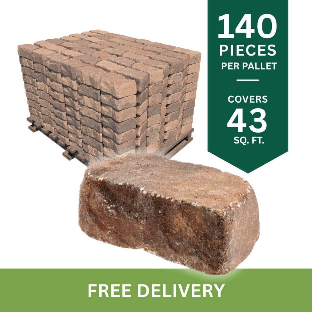 Reviews for Oldcastle Beltis 4 in. x 11 in. x 6 in. Harvest Blend ...