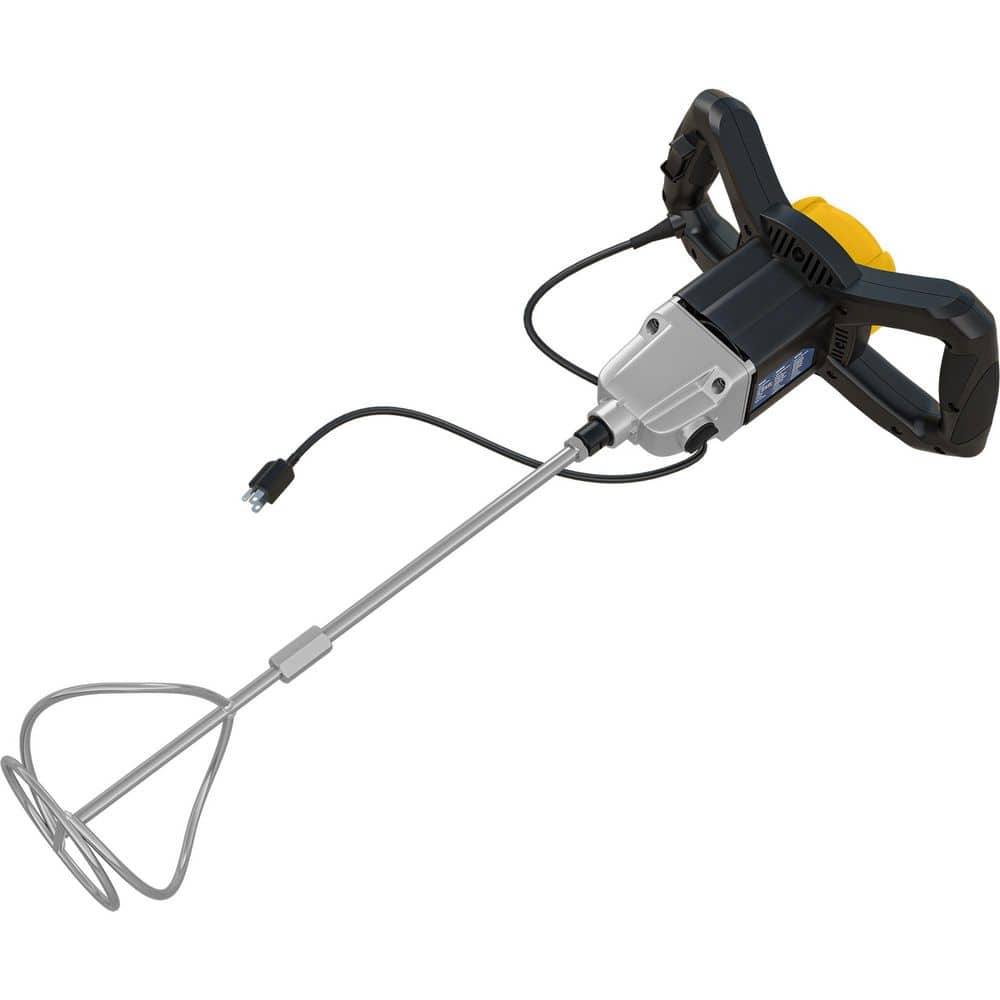 QEP 1,400-Watt Variable Speed Electric Power Mixer Pro with 5-1/2 in. W ...