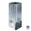 Simpson Strong-Tie MPBZ ZMAX Galvanized Moment Post Base for 6x6 ...