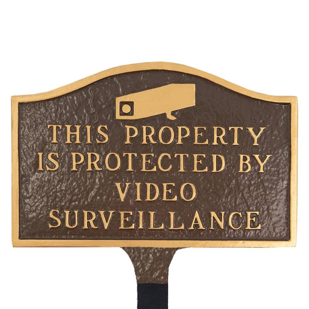 Montague Metal Products This Property is Small Statement Plaque with ...