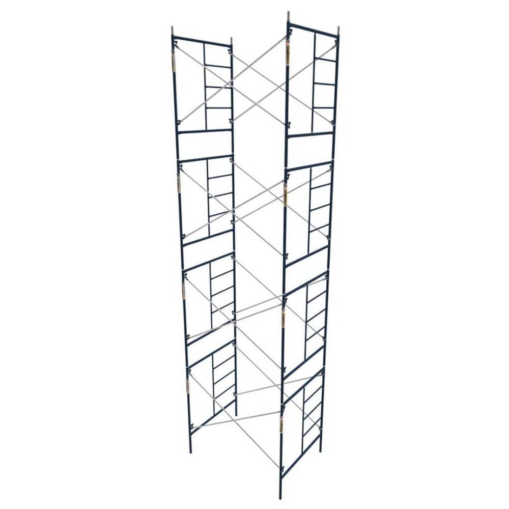 MetalTech Saferstack 5 ft. x 7 ft. x 6 ft. Mason Scaffold (Set of 4) M ...