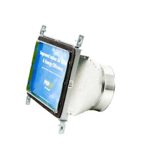 SPEEDI- BOOT 6 in. W x 14 in. L to 8 in. Diameter Torpedo End Register ...