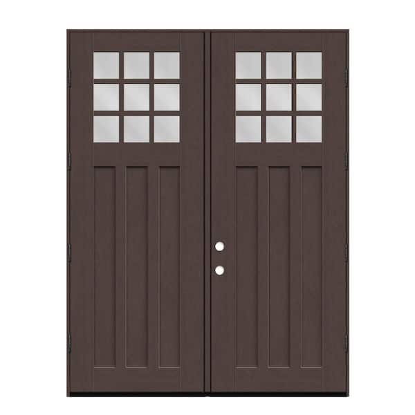 Steves & Sons Regency 72 in. x 96 in. 1/4 9L-SDL Clear Glass LHOS ...
