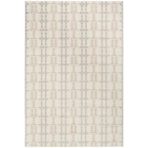 Nourison Nordic Blue Green 8 ft. x 10 ft. All-over design Contemporary ...