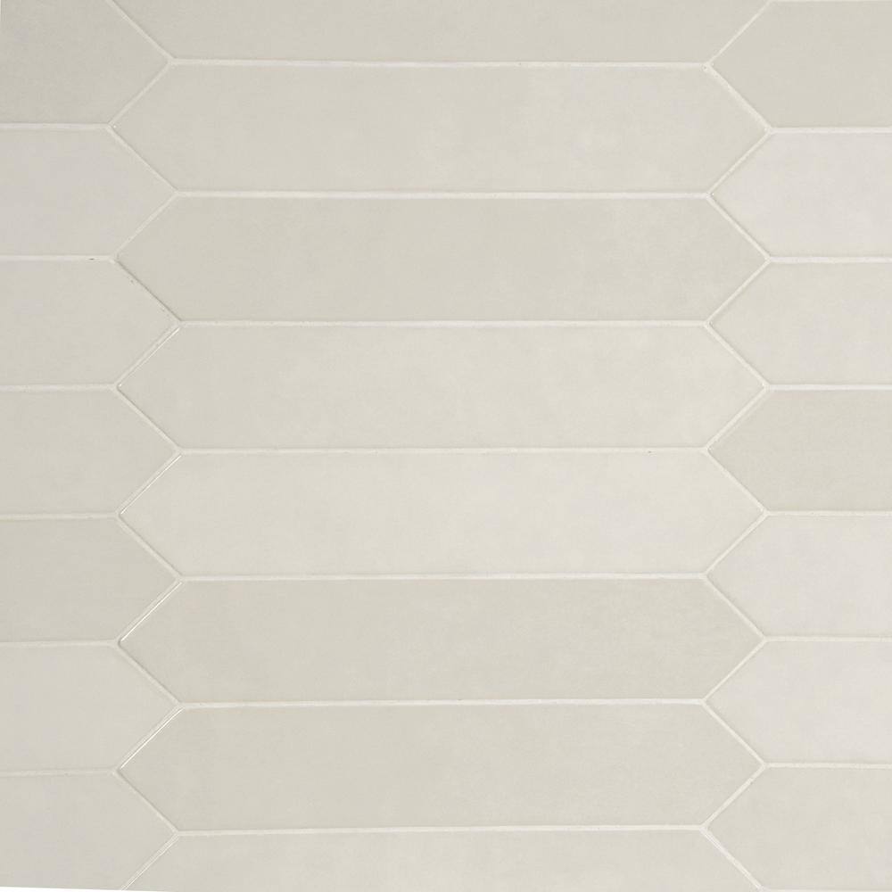 MSI Take Home Sample - Lakeview Dove Picket 2.5 in. x 13 in. Glossy ...