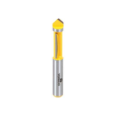 Yonico Panel Pilot 3/4 in. L x 1/4 in. Shank Carbide Tipped Router Bit ...