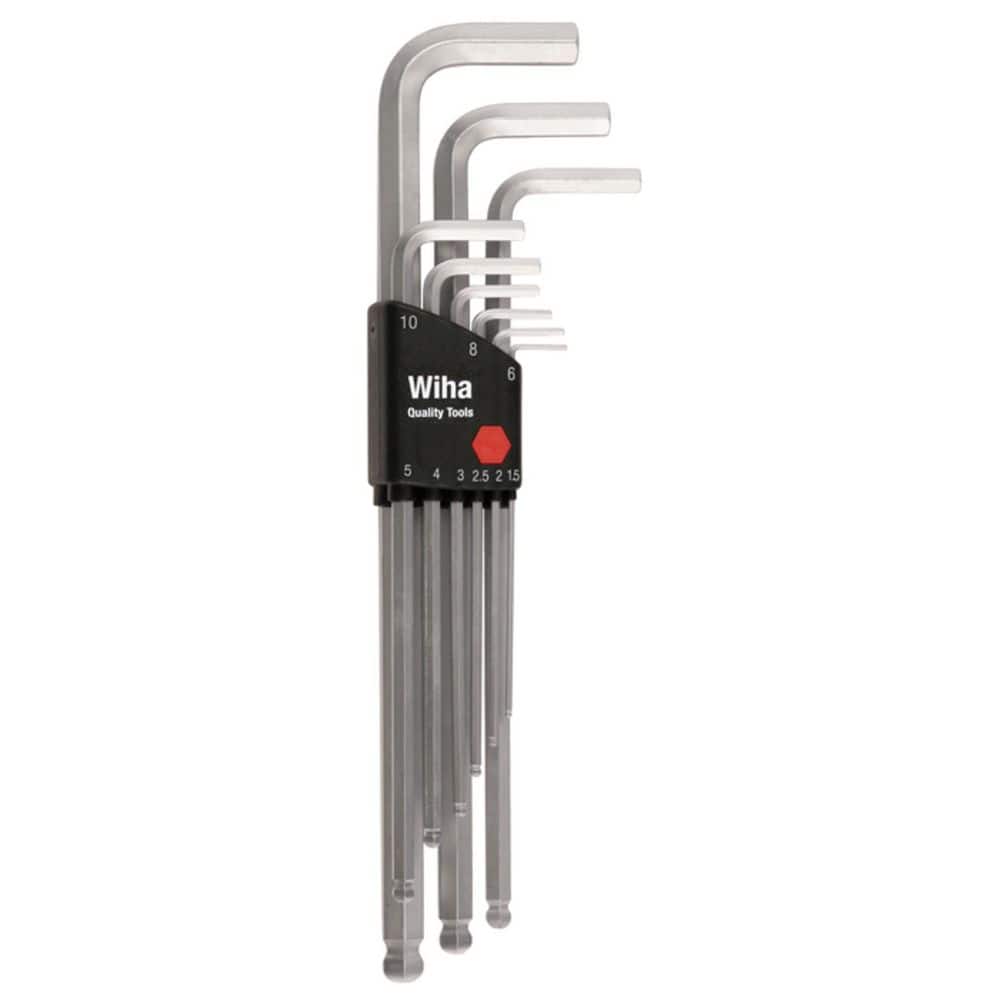 Wiha Ball End Hex L-Key Set - Metric (9 Piece) 66994 - The Home Depot