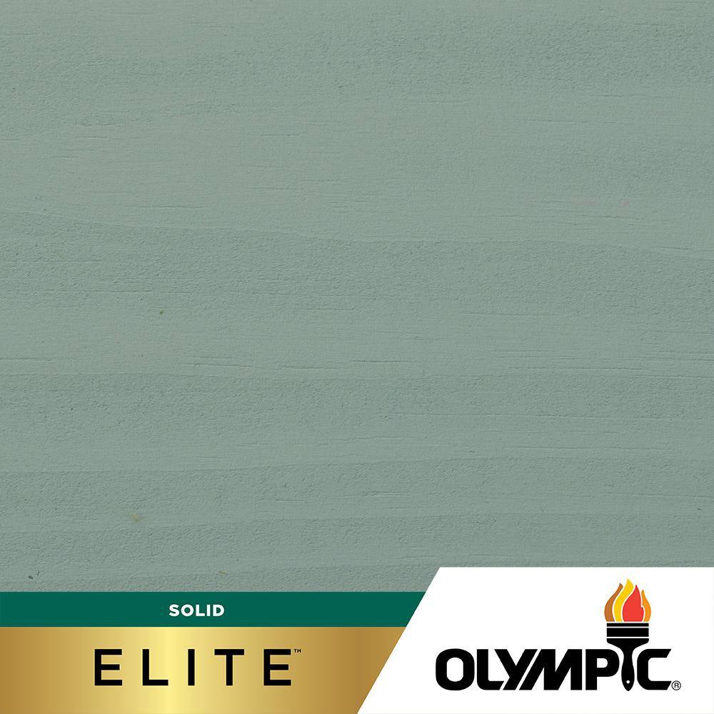 Olympic Elite 8 oz. Ocean Mist SC-1054 Solid Advanced Exterior Stain ...