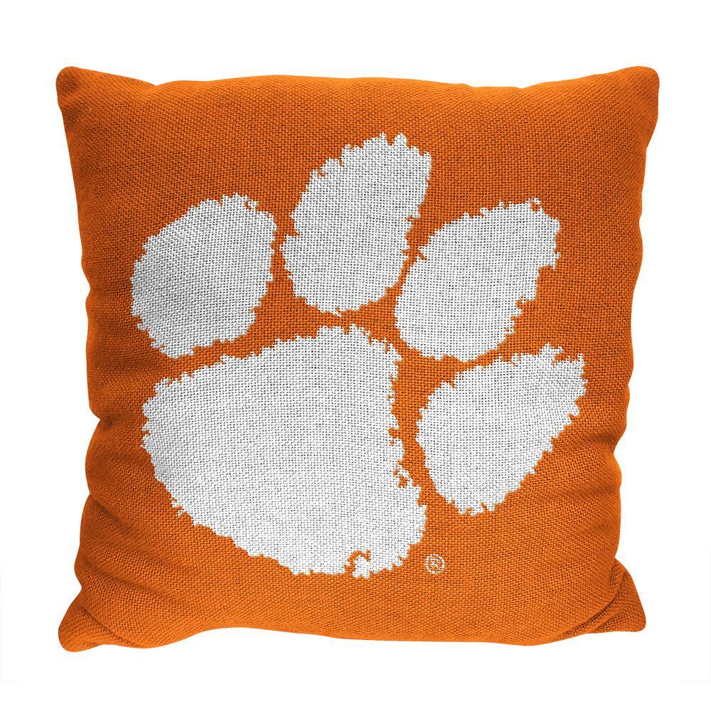 THE NORTHWEST GROUP NCAA Invert Clemson 2Pk Double Sided Jacquard Throw ...