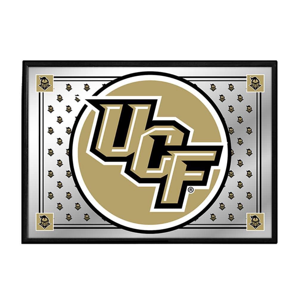 The Fan-Brand 28 in. X 19 in. UCF Knights Team Spirit Framed Mirrored ...