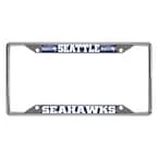 FANMATS NFL - Seattle Seahawks Chromed Stainless Steel License Plate ...