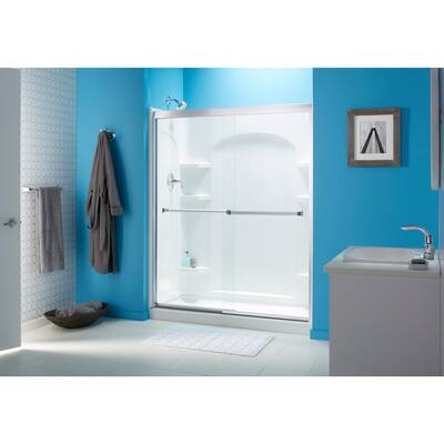 Sterling Ensemble Alcove 60 In X 30 In X 55 In Fixed 3 Piece Direct