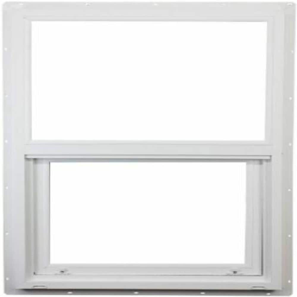Ply Gem 23.5 in. x 47.5 in. Classic Series White Vinyl Single Hung ...