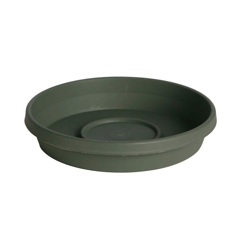 Fiskars 11 in x 2 Living Green Terra Plastic Plant Saucer Tray 51412 ...
