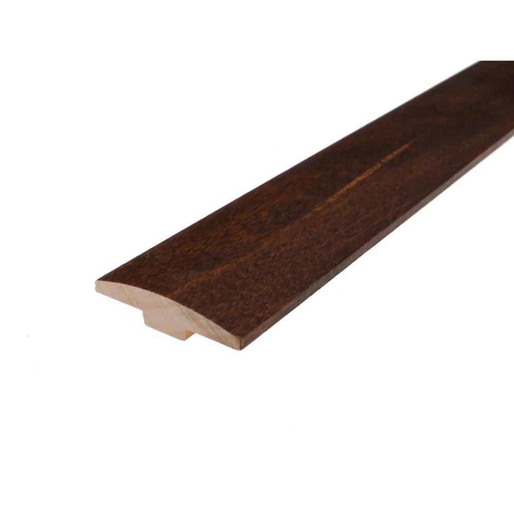 ROPPE Moose 0.28 in. Thick x 2 in. Wide x 78 in. Length Wood T-Molding ...