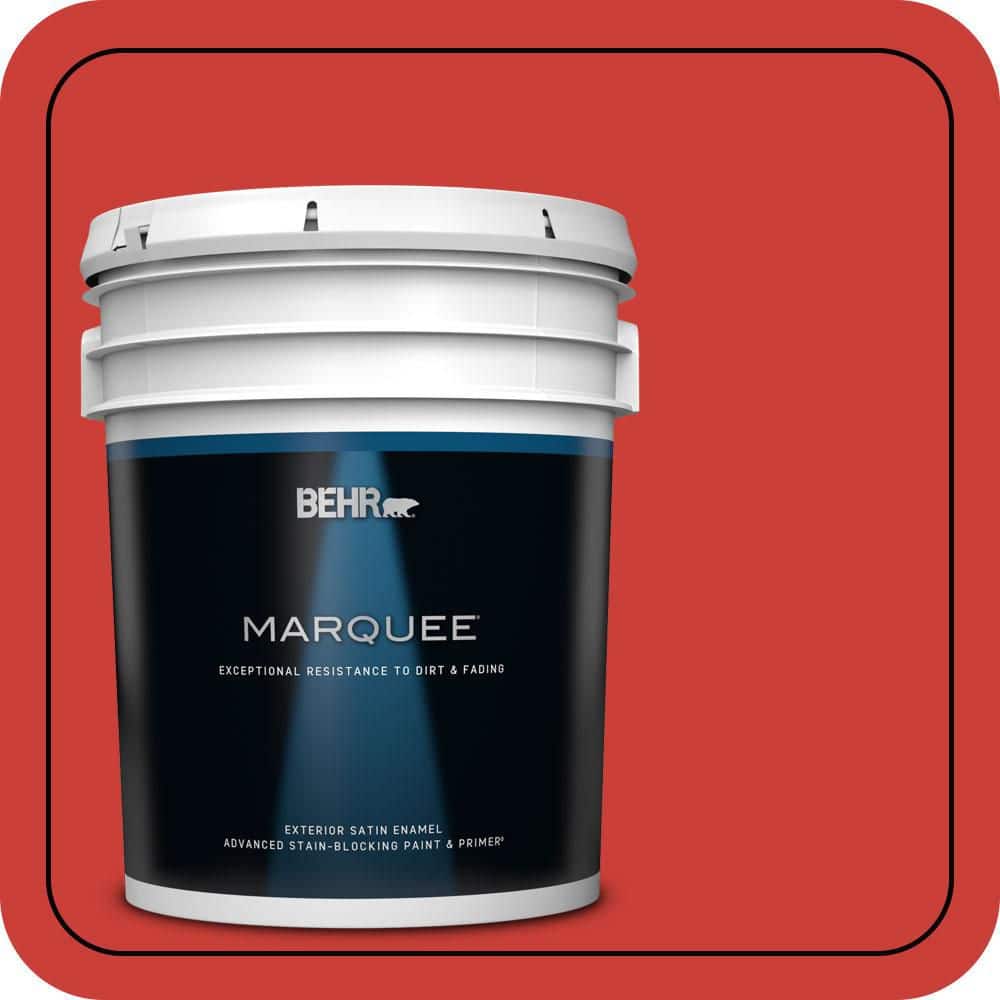 BEHR MARQUEE 5 gal. #P170-7 100 MPH Satin Enamel Exterior Paint ...