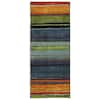 Mohawk Home Rainbow Multi 2 ft. x 5 ft. Machine Washable Striped ...