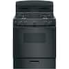 GE 30 in. 4.8 cu. ft. Freestanding Gas Range in Black JGBS10DEMBB - The ...