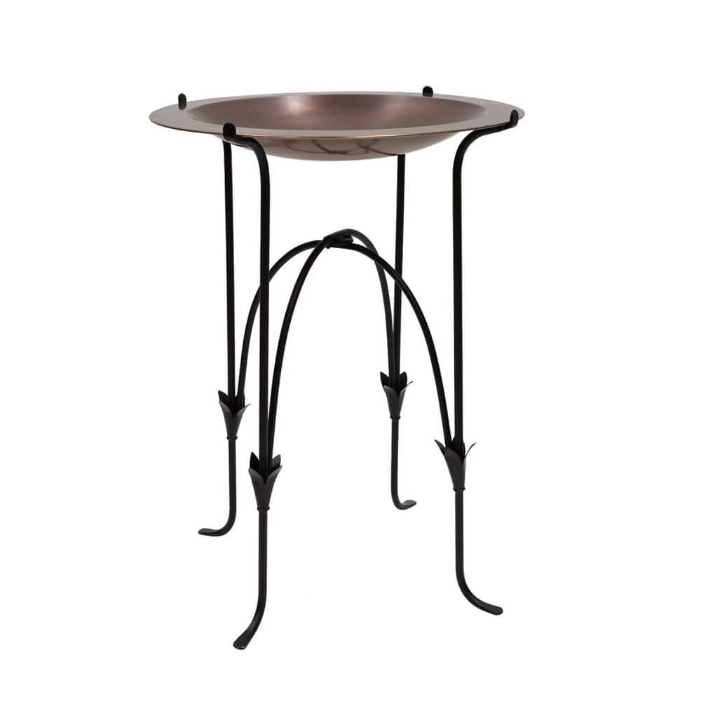 ACHLA DESIGNS Achla Designs 24 in. Dia. Round Antique Finished Brass ...