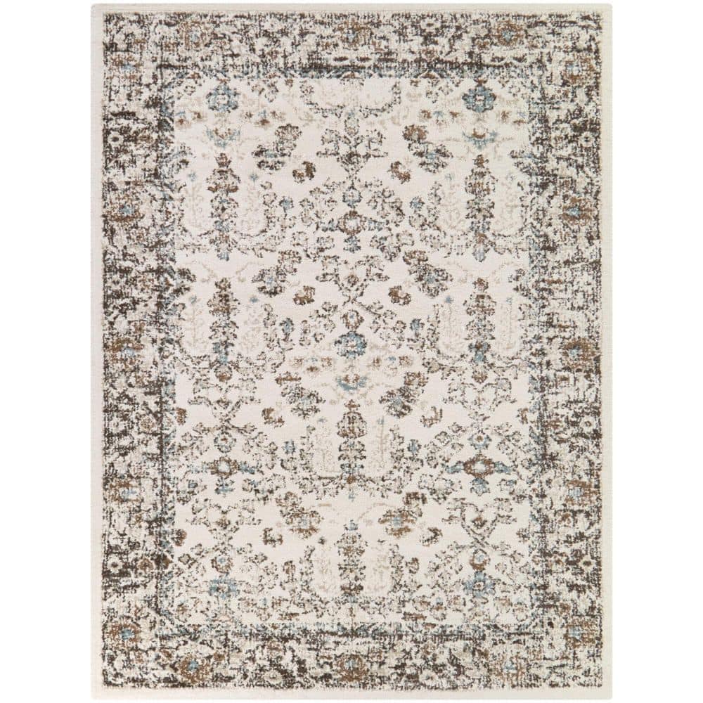 Alastair Charcoal 5 ft. 3 in. x 7 ft. Oriental Area Rug 61647869.160213 ...