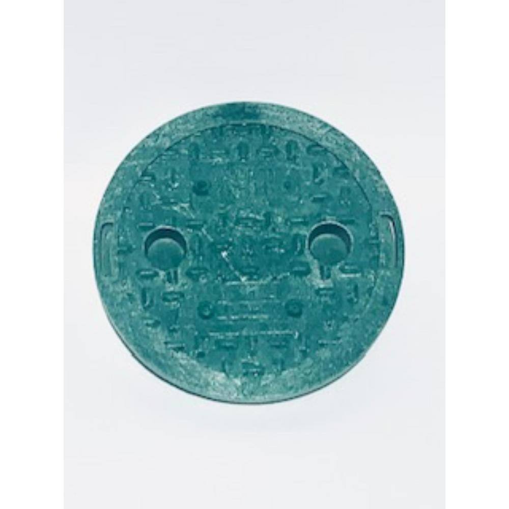 6 in. Round Irrigation Ground Valve Box Lid JD6002 - The Home Depot