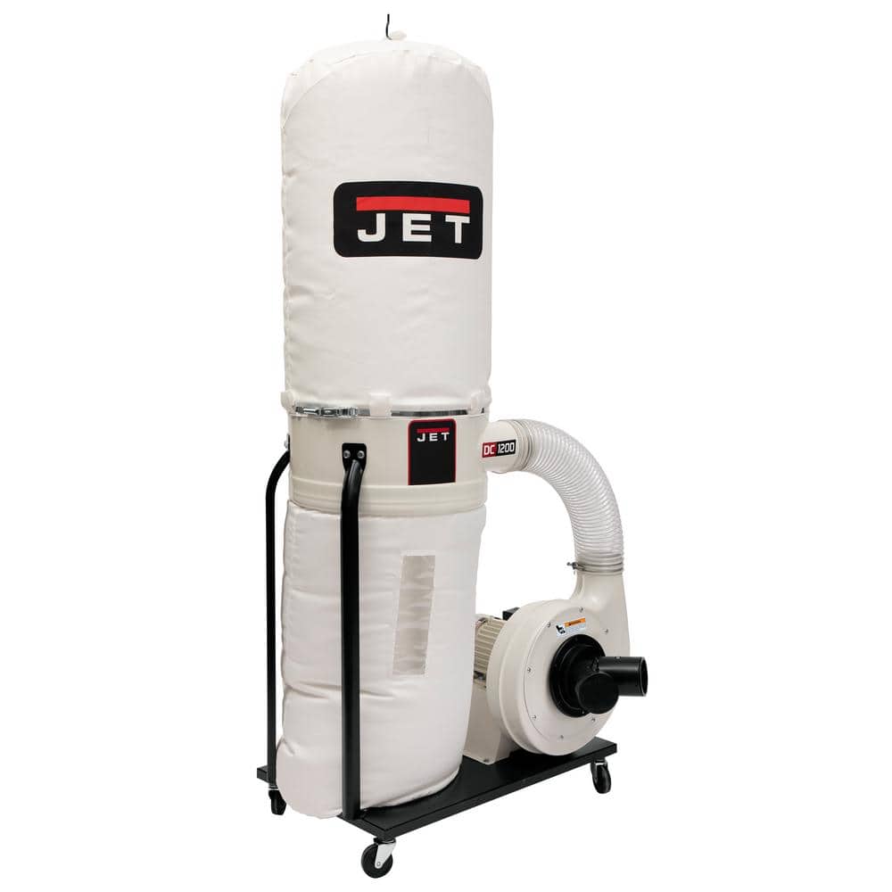 Jet Vortex Cone Dust Collector, 30-Micron Bag Filter, 2 HP, 230/460 ...