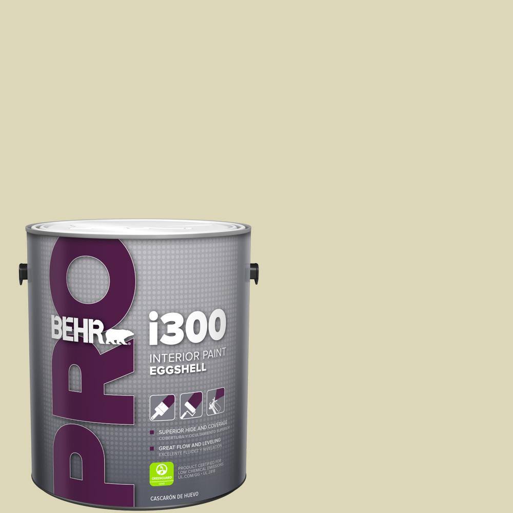 BEHR PRO 1 gal. #MQ3-14 Springday Eggshell Interior Paint PR33001 - The ...