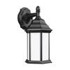 Generation Lighting Sevier 1-Light Black Outdoor Wall Lantern ...