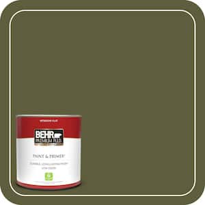 BEHR MARQUEE 1 qt. #PPU9-25 Eastern Bamboo Matte Interior Paint ...