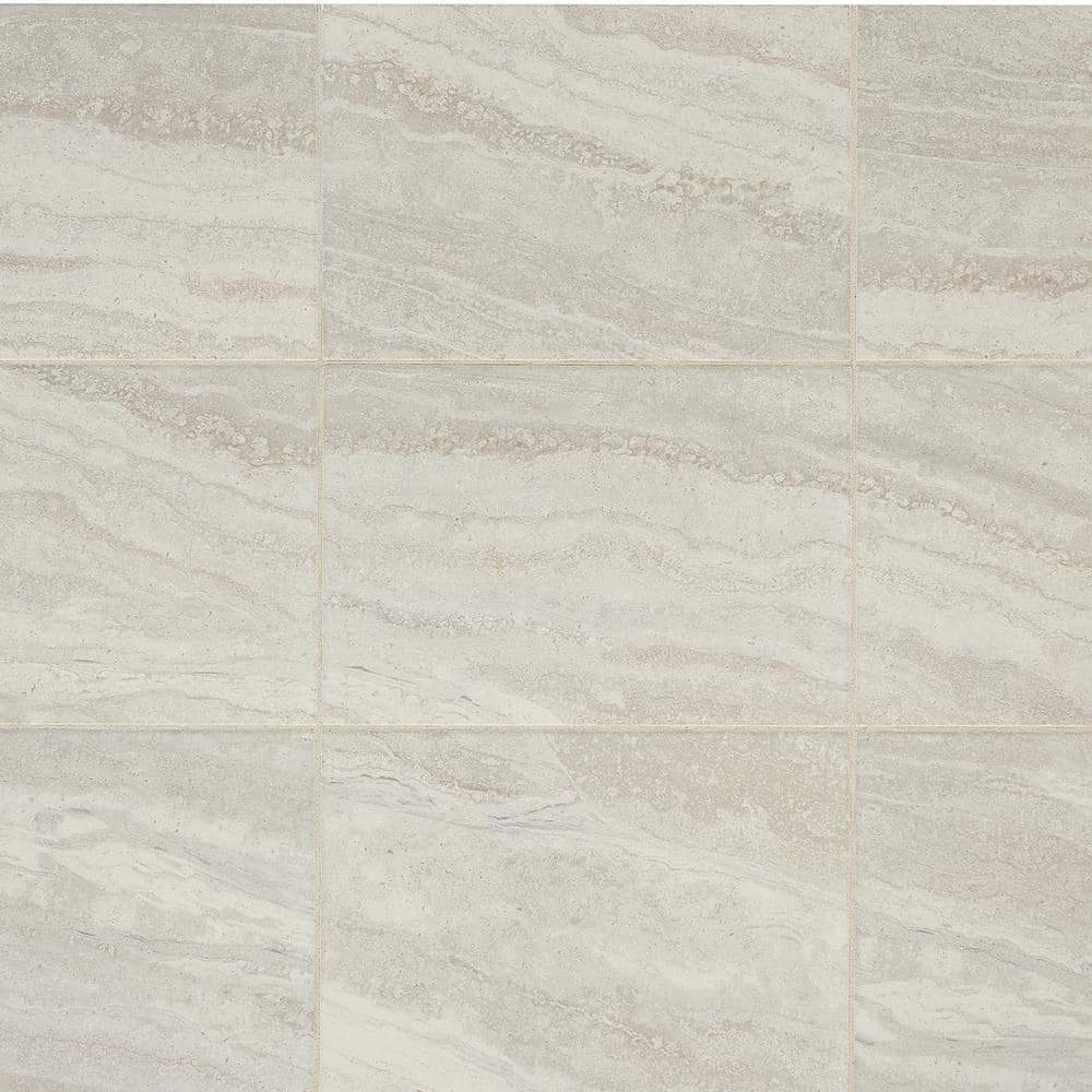 Daltile Hamilton Linear Gray 10 in. x 14 in. Ceramic Wall Tile (14.25 ...
