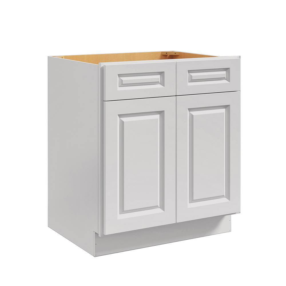 30 in. W x 24 in. D x 34.5 in. H in Traditional Dove Plywood Ready to ...