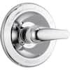 Peerless Single-Handle Valve Trim Kit in Chrome (Valve Not Included ...