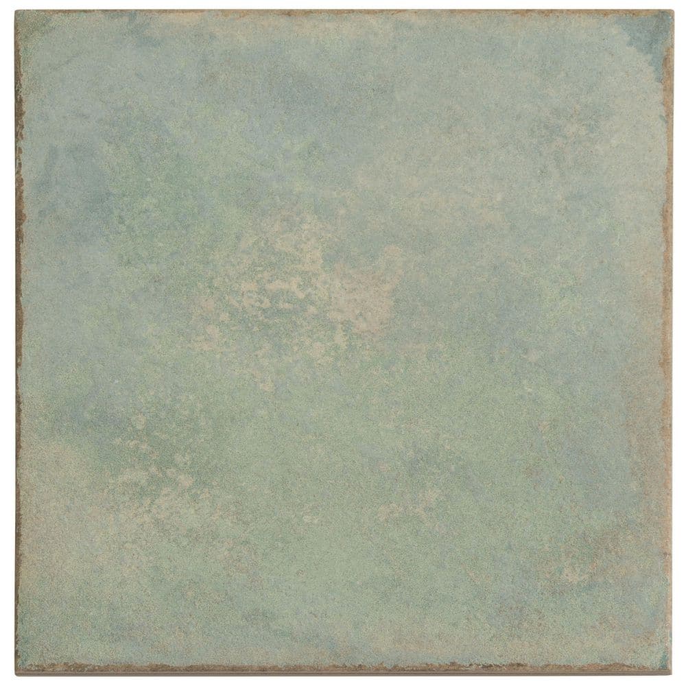 Apollo Tile Faenza 8 in. x 8 in. Matte Dusty Sage Green Porcelain ...