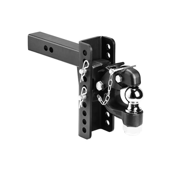 VEVOR Adjustable Pintle Hook, 20,000 lbs., Pintle Hook Hitch for 2 in ...