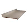 Hampton Bay 10 ft. Straight Laminate Countertop in Matte Sea Salt with ...
