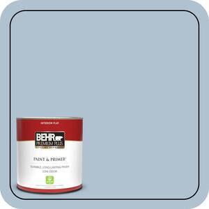 BEHR ULTRA 1 qt. #S510-2 Boot Cut Satin Enamel Exterior Paint & Primer ...