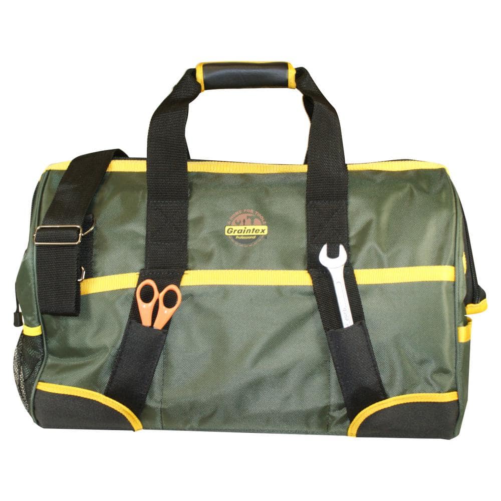 Graintex 20 in. Polyester Contractor's Tool Bag NB1162 - The Home Depot