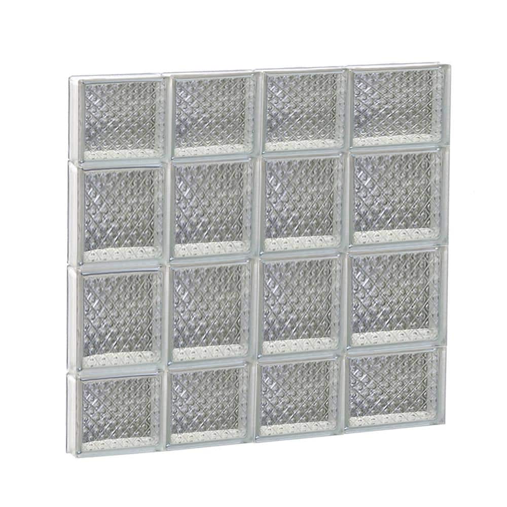 Clearly Secure 25 in. x 27 in. x 3.125 in. Frameless Non-Vented Diamond ...