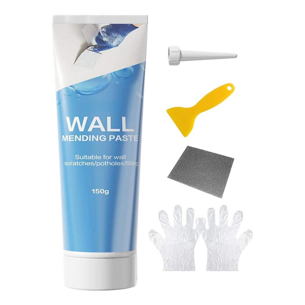 Drywall Repair Kit 1 Kit Wall Patch Spackle Paste with Scraper Quick ...