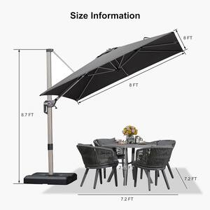 8 ft. - Patio Umbrellas - Patio Furniture - The Home Depot